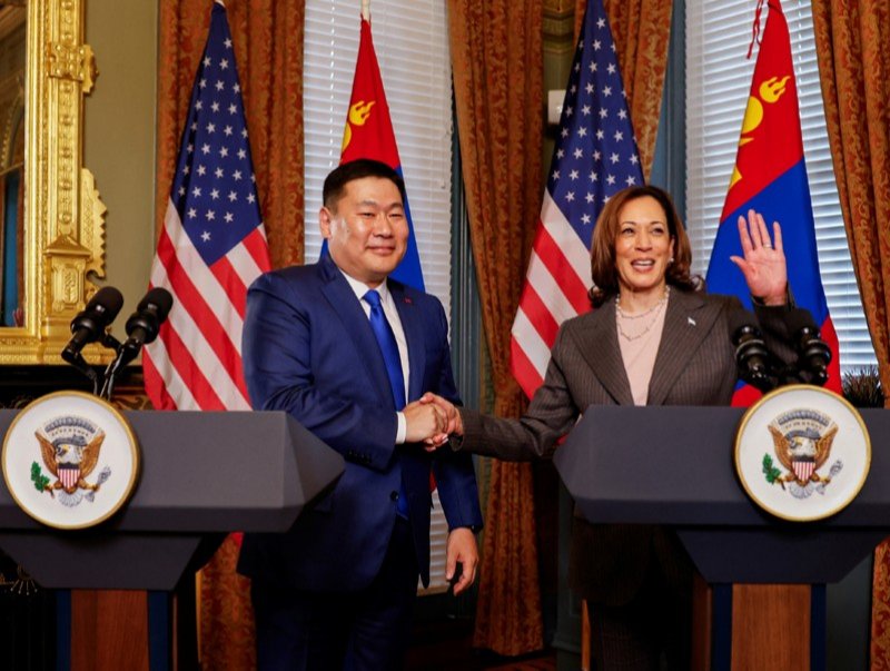 Ерөнхий сайд Л Оюун Эрдэнэ АНУ ын Дэд Ерөнхийлөгч Камала Харрис нар “open Sky” гэрээг онцлон